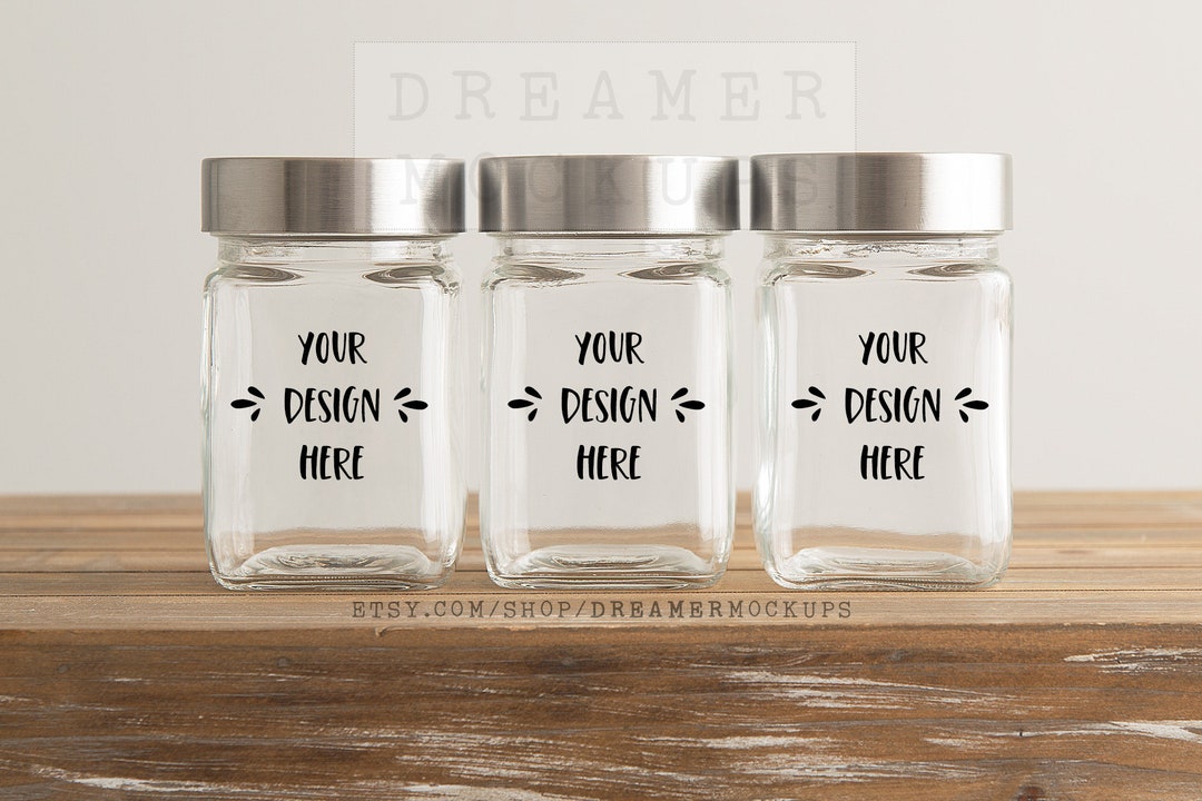 Label Mockup, Pantry Mockup, Jar Mockup, Label Mock Up, Kitchen Mockup ...