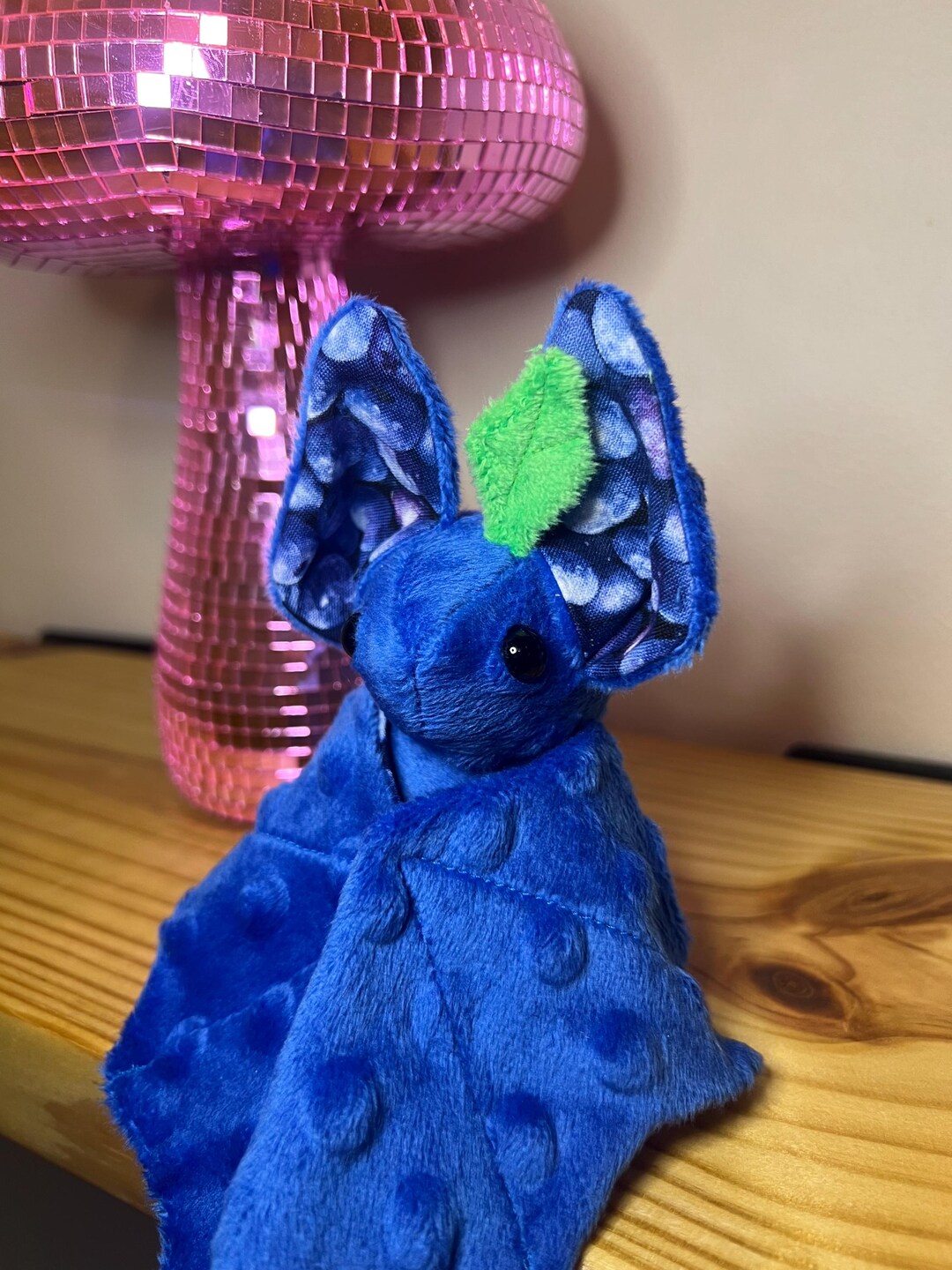 Blueberry Fruit Bat Plush | Bat Plush | Handmade Plushie | Bat Stuffed ...