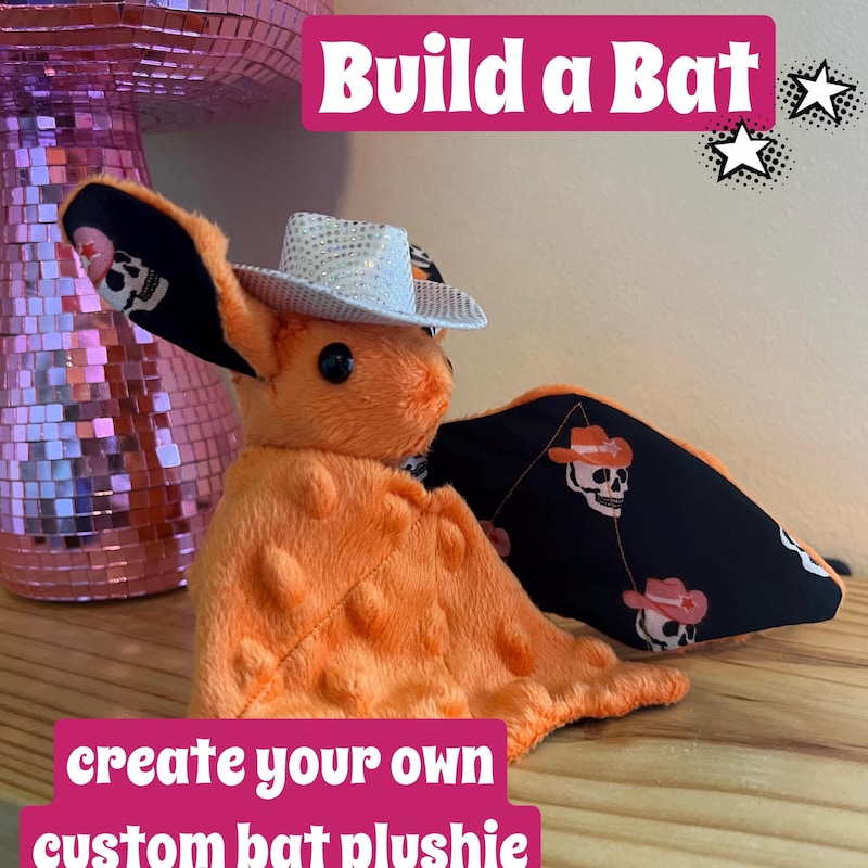Bat Stuffed Animal - Etsy
