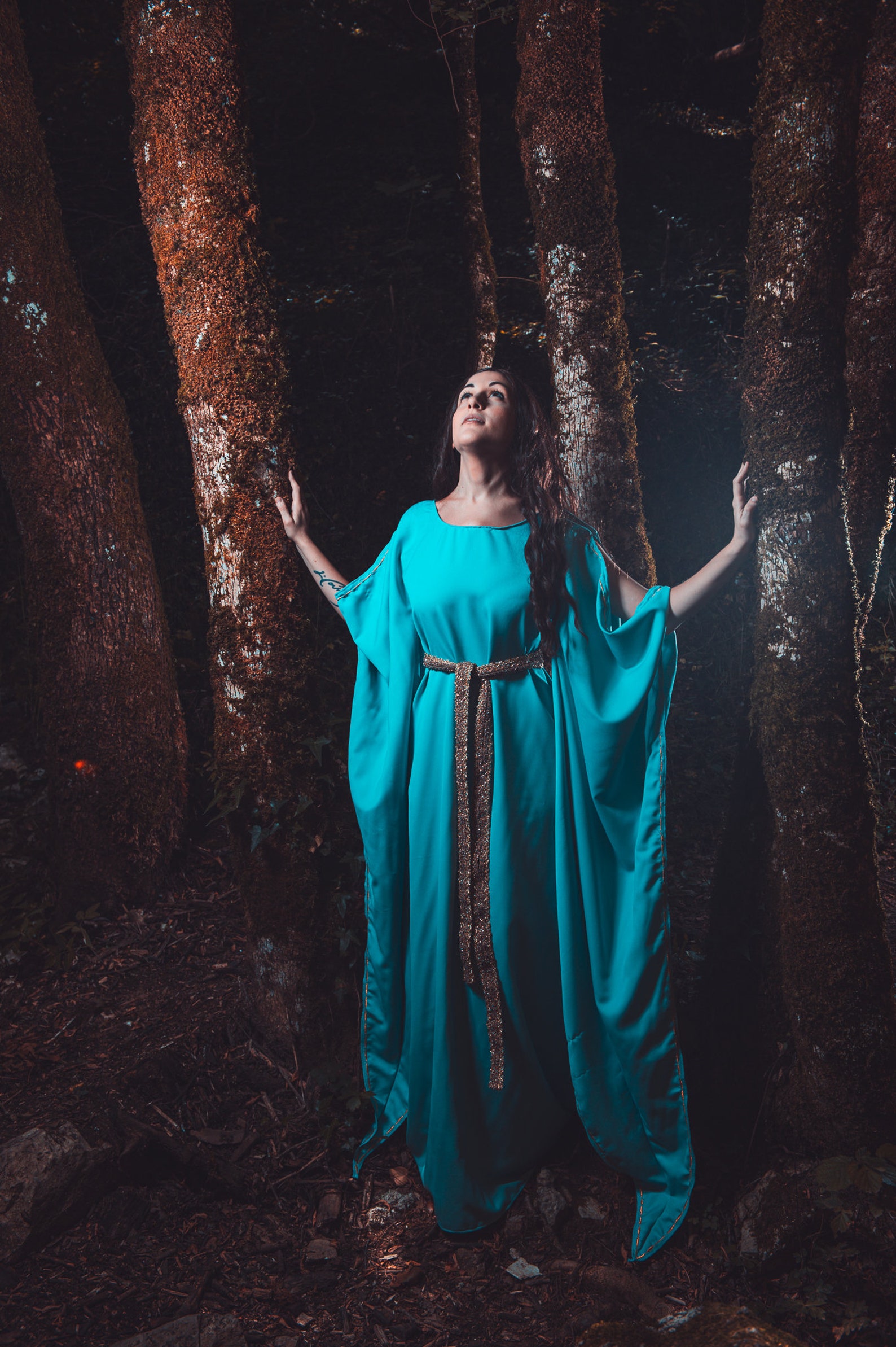 Guinevere Leine Celtic Woman Dress Celtic Wedding Dress - Etsy