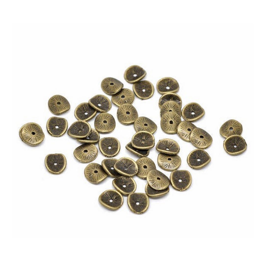X50 Corrugated Grooved Spacer Washers Metal Bronze 10x9mm Pm46 - Etsy