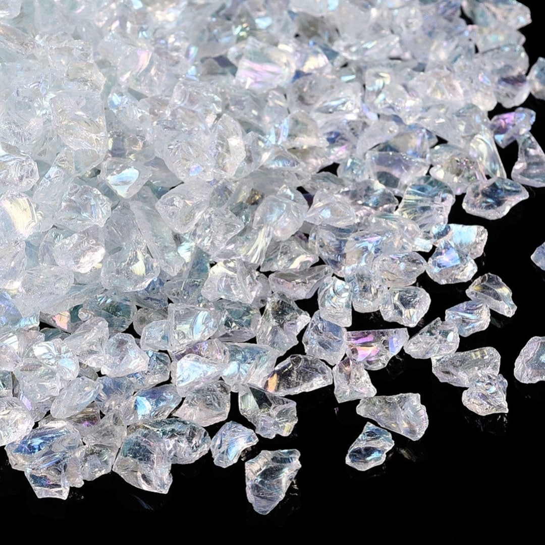 AB Clear Glass Seed Beads, for Nail Art Decoration, Resin Embedding, No ...