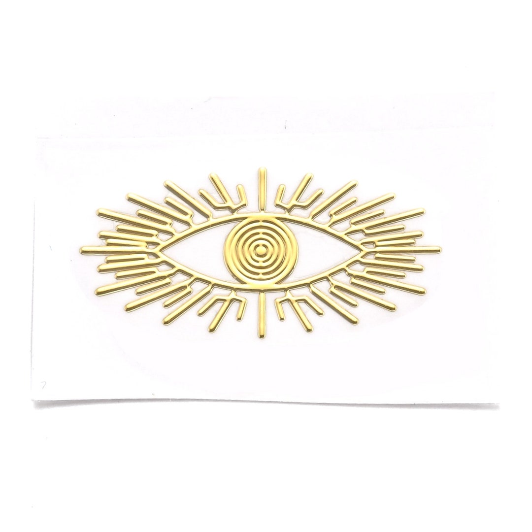 1 Self-adhesive Brass Sticker, Scrapbooking Stickers, for Gold Epoxy ...