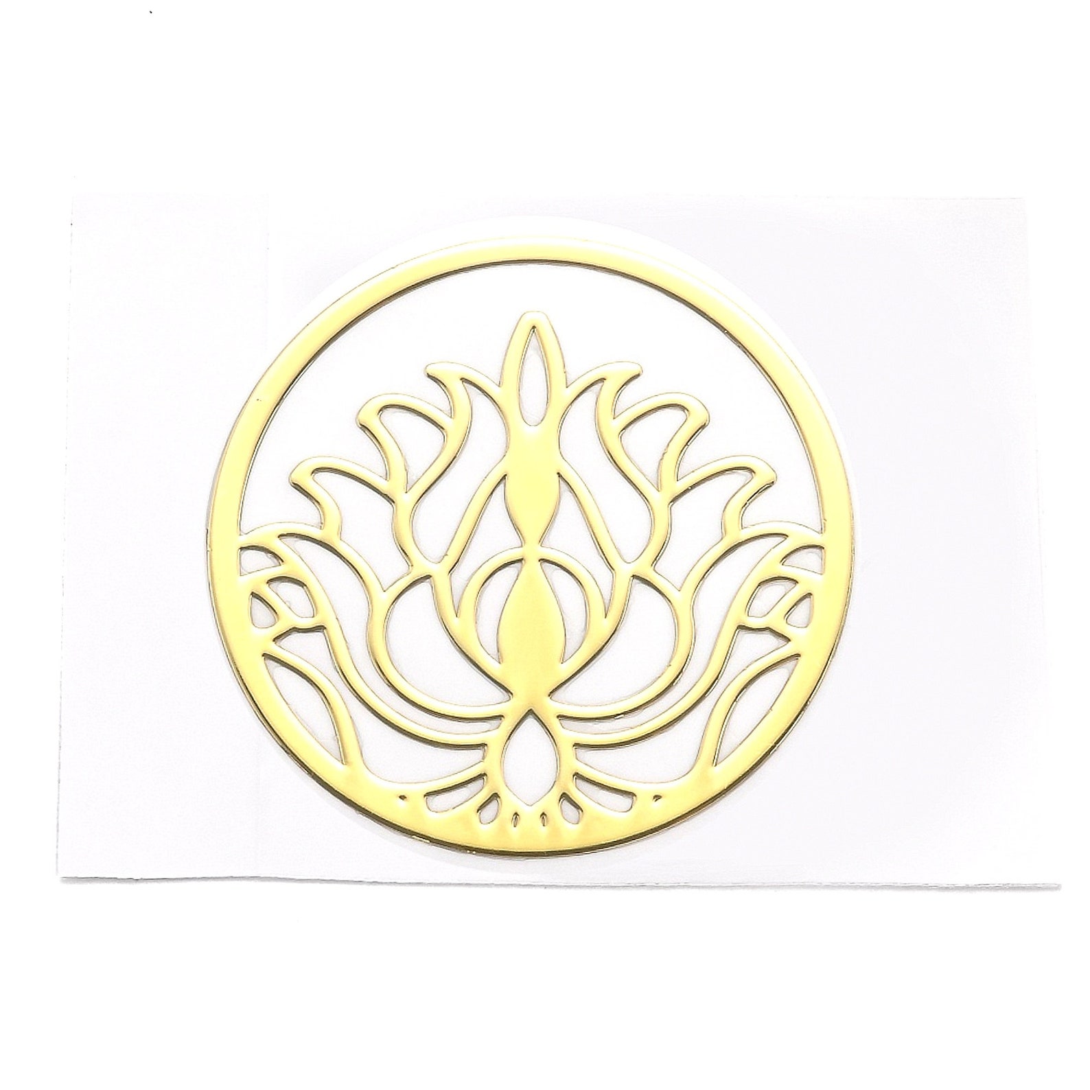 1 Self-adhesive Brass Sticker, Scrapbooking Stickers, for Gold Epoxy ...