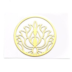 1 Self-adhesive Brass Sticker, Scrapbooking Stickers, for Gold Epoxy ...
