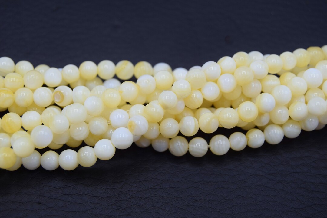Freshwater Shell Pearls 4 Mm Round 20/50 Units PC29 - Etsy