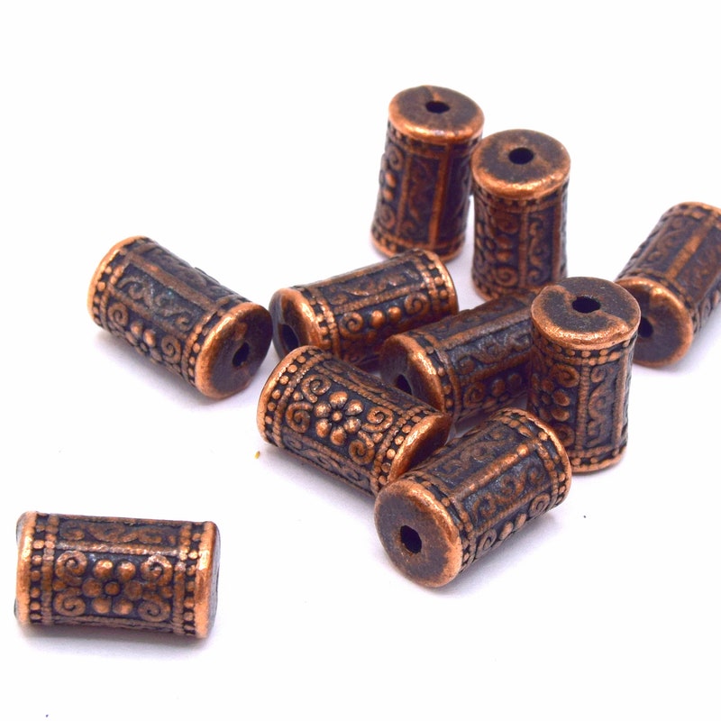 Antique Copper Beads - Etsy UK
