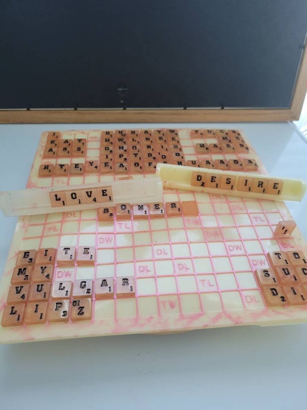 Scrabble Set - Etsy