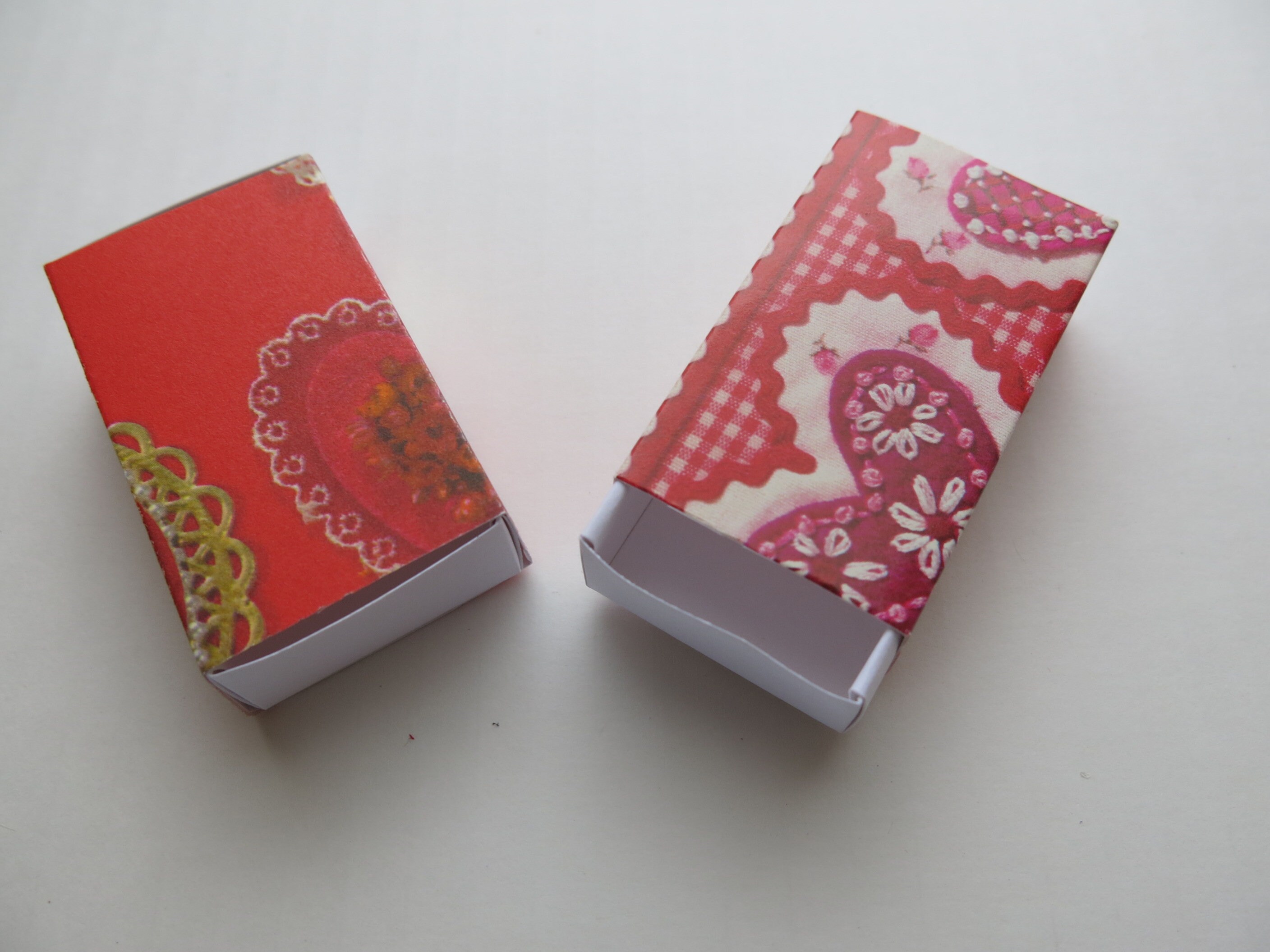 Custom Quantity and Color Sliding Boxes Matchbox Shape Party | Etsy