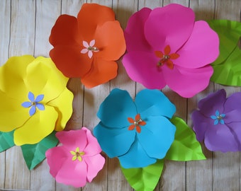 Large Paper Flowers | Etsy