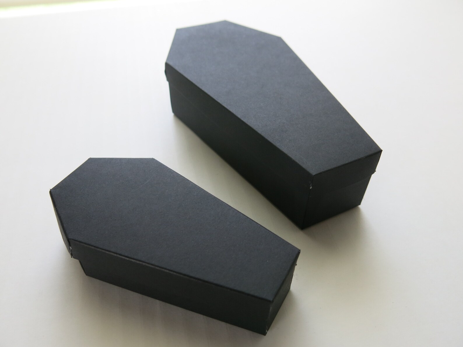 40 Color Coffin Treat Boxes Two Sizes Assembled or Craft - Etsy Australia