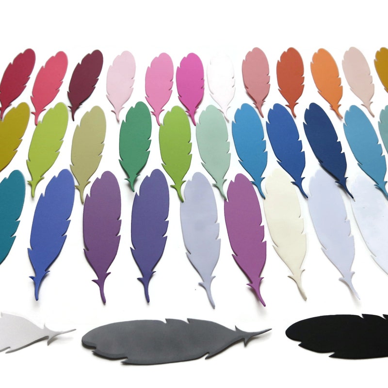 Feather Tags - Etsy