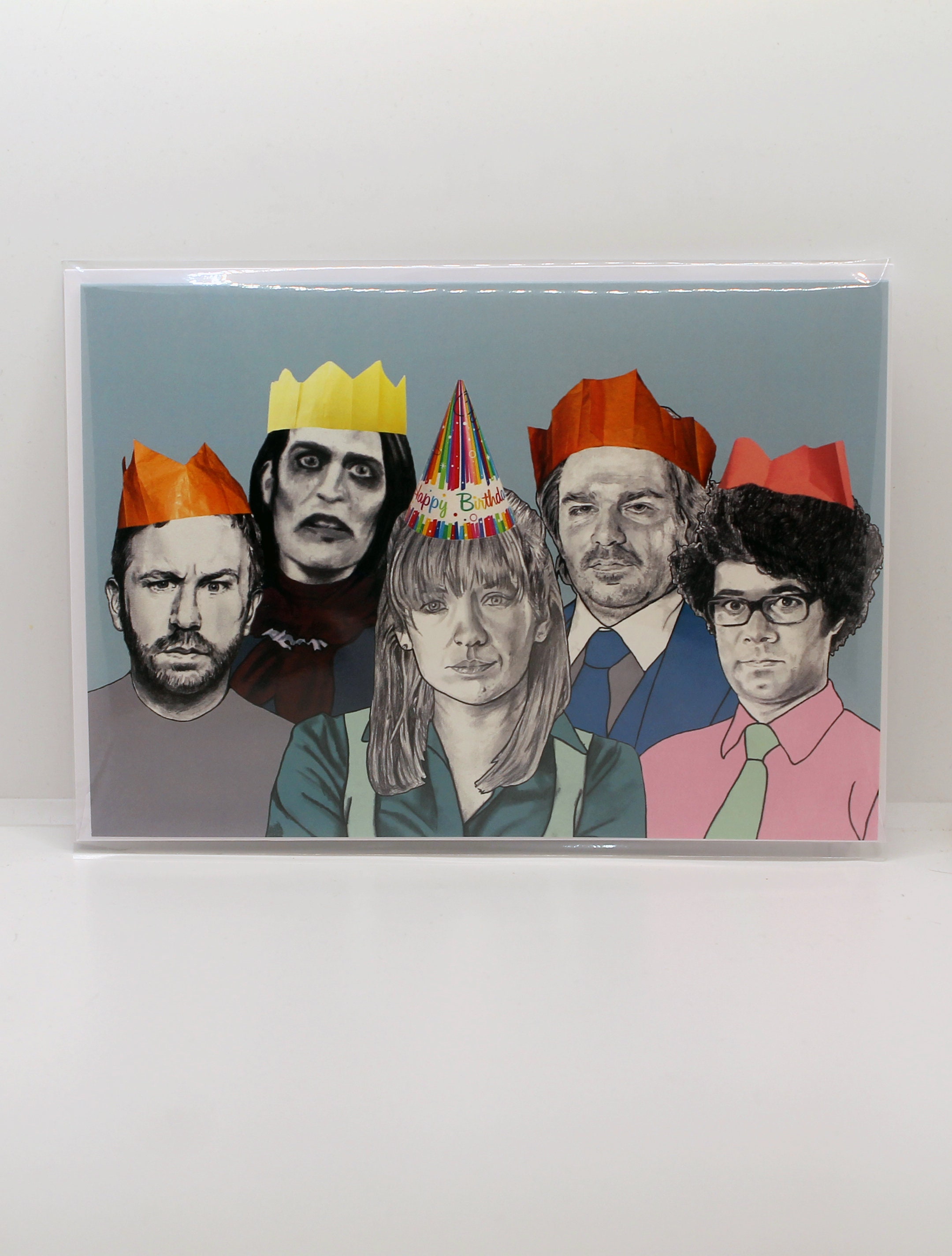 IT Crowd Illustrative A5 Birthday Card | Etsy