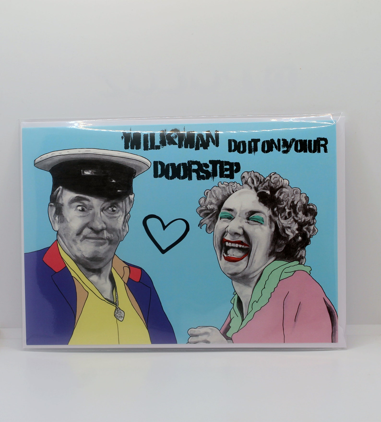 Mrs Doyle & Pat Mustard Illustrative A5 Card - Etsy