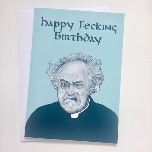 Father Jack RUDE Birthday Card // Funny Father Ted Irish TV - Etsy