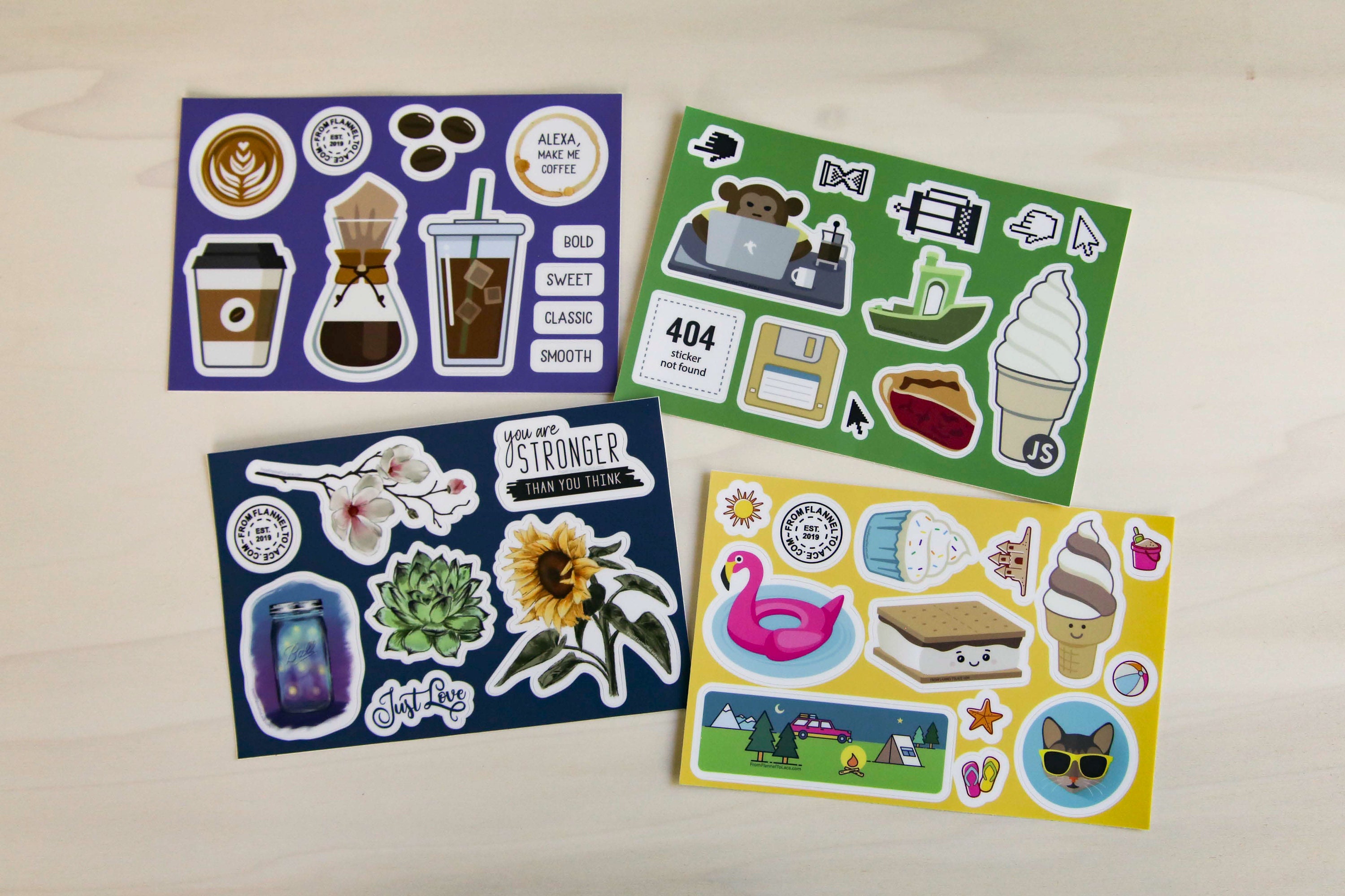 Tech 5x7 Vinyl Sticker Sheet | Etsy