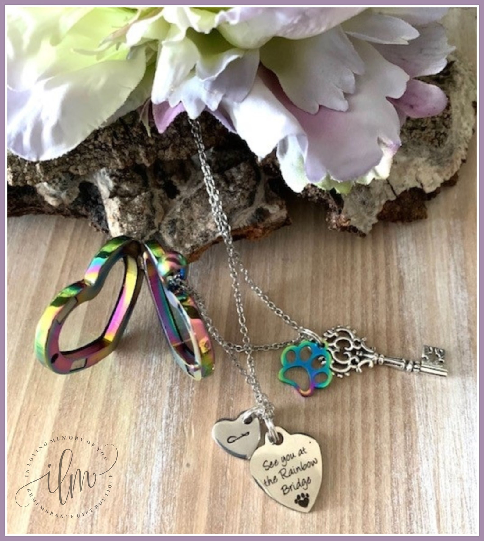 Pet fur locket personalized lock of fur necklace heart pet | Etsy