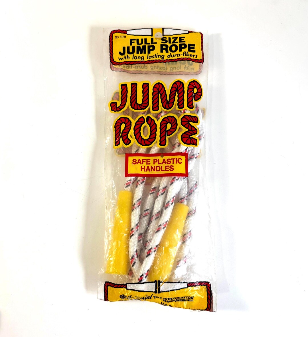 Imperial Toy Corp. Jump Rope / Vintage Full Size Skipping Rope ...