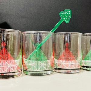 Panache by Dema Line Art Christmas Tree Tumblers / Vintage Festive ...