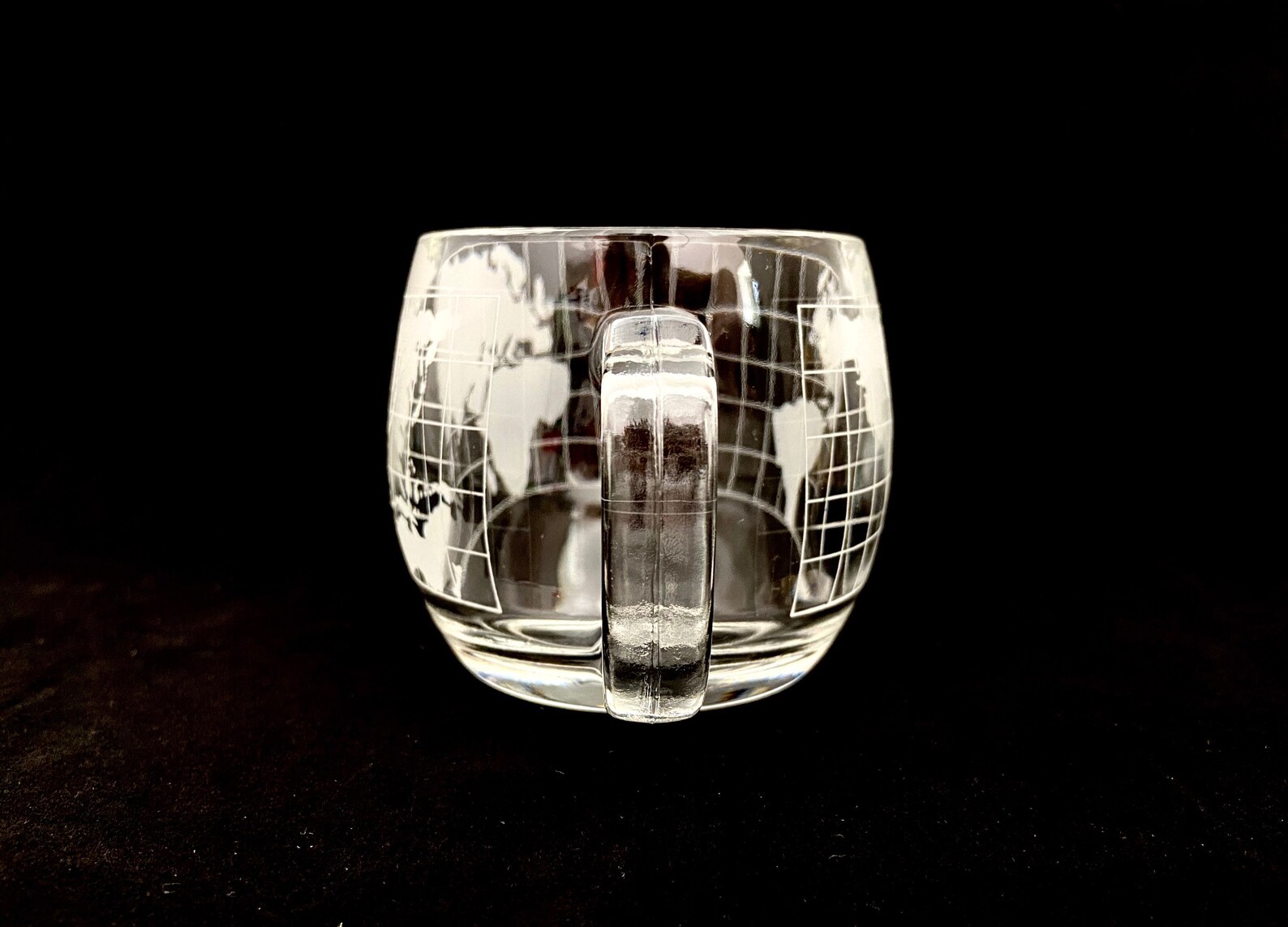 Etched World Globe Coffee Mug/ Vintage Promotional Map Mugs - Etsy