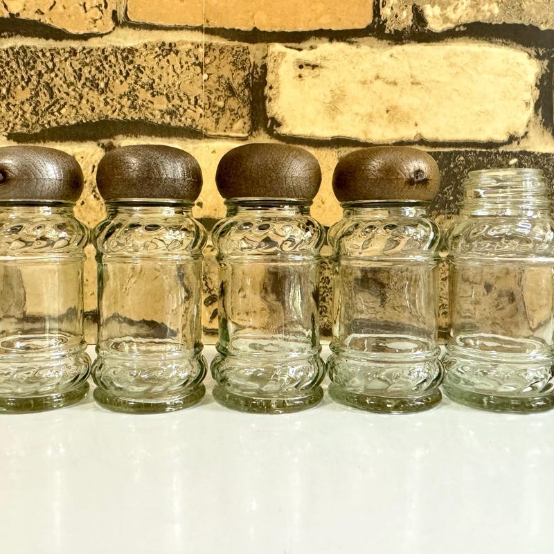 Vintage Spice Jars - Etsy