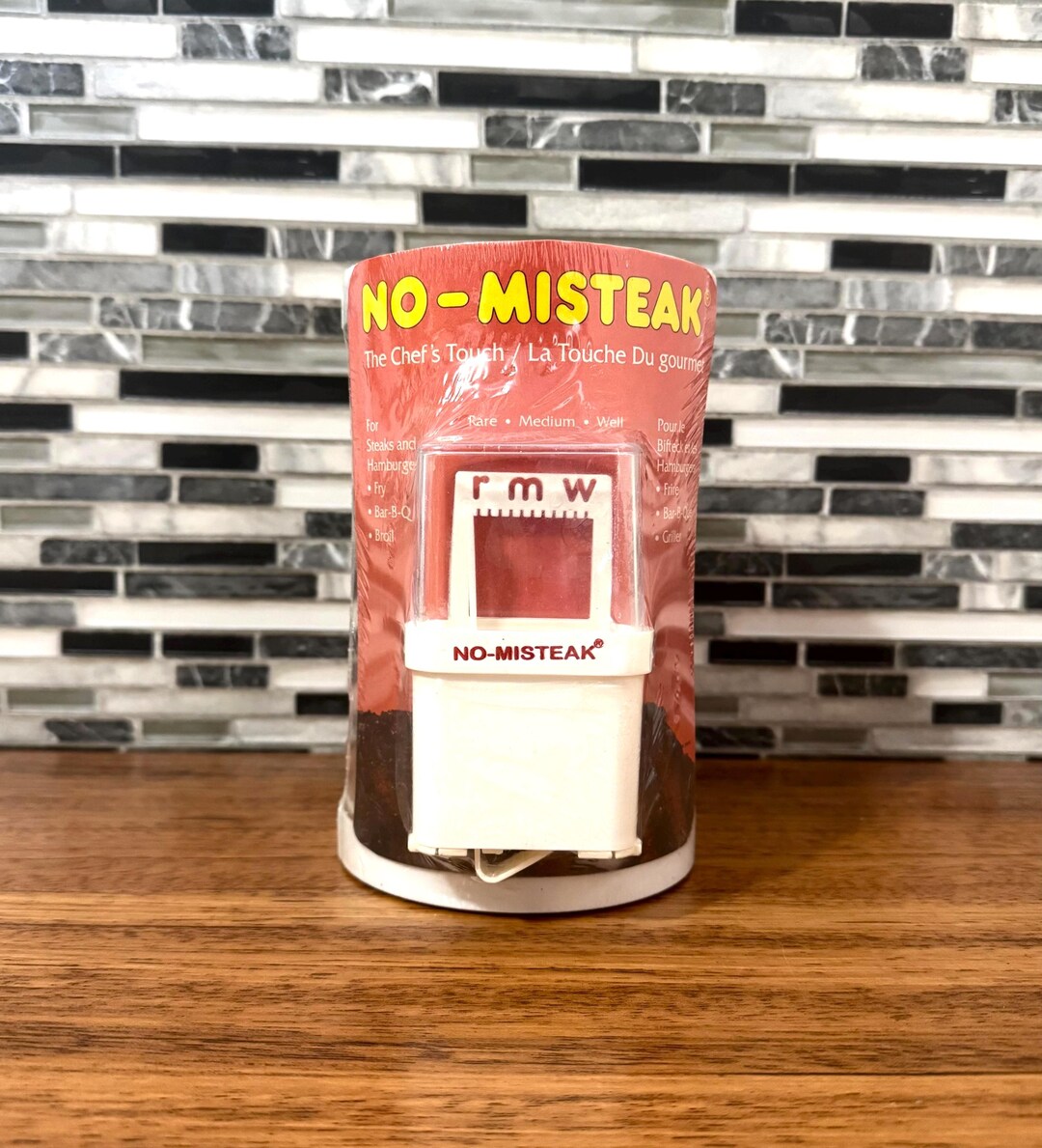 Retro Hamburger Patty Press Set With Bonus No-mistake Doneness Gadget ...