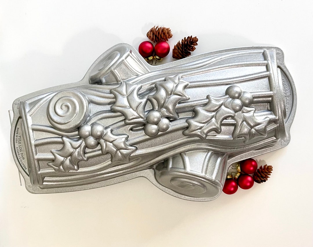 Nordic Ware Buche De Noel Yule Log Pan Cast Aluminum Holiday - Etsy