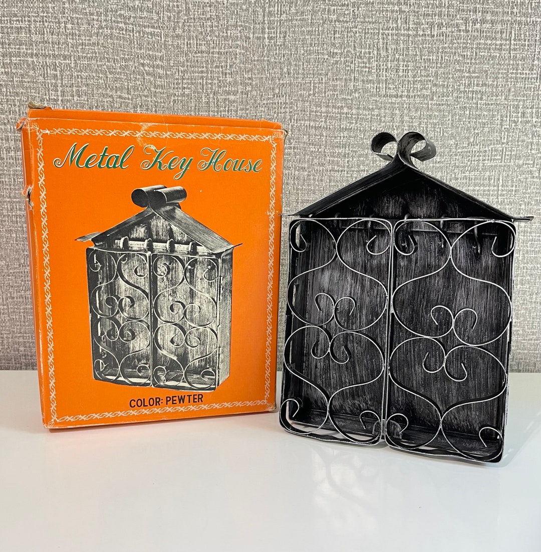 Decorative Spanish Style Tin Metal Key House / Vintage Regal Gifts ...