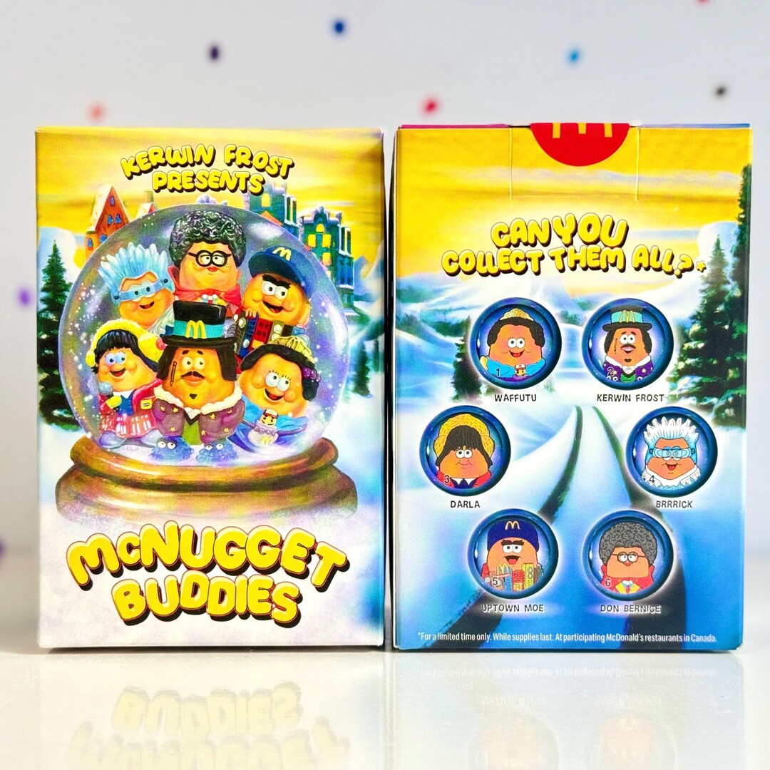 Mcdonald's Kerwin Frost Mcnugget Buddies Collectibles ~ Don Bernice ...
