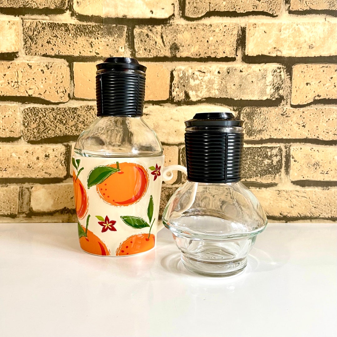 Glasbake 'hottles' Single Serving Hot Beverage Carafe / Individual Hot ...