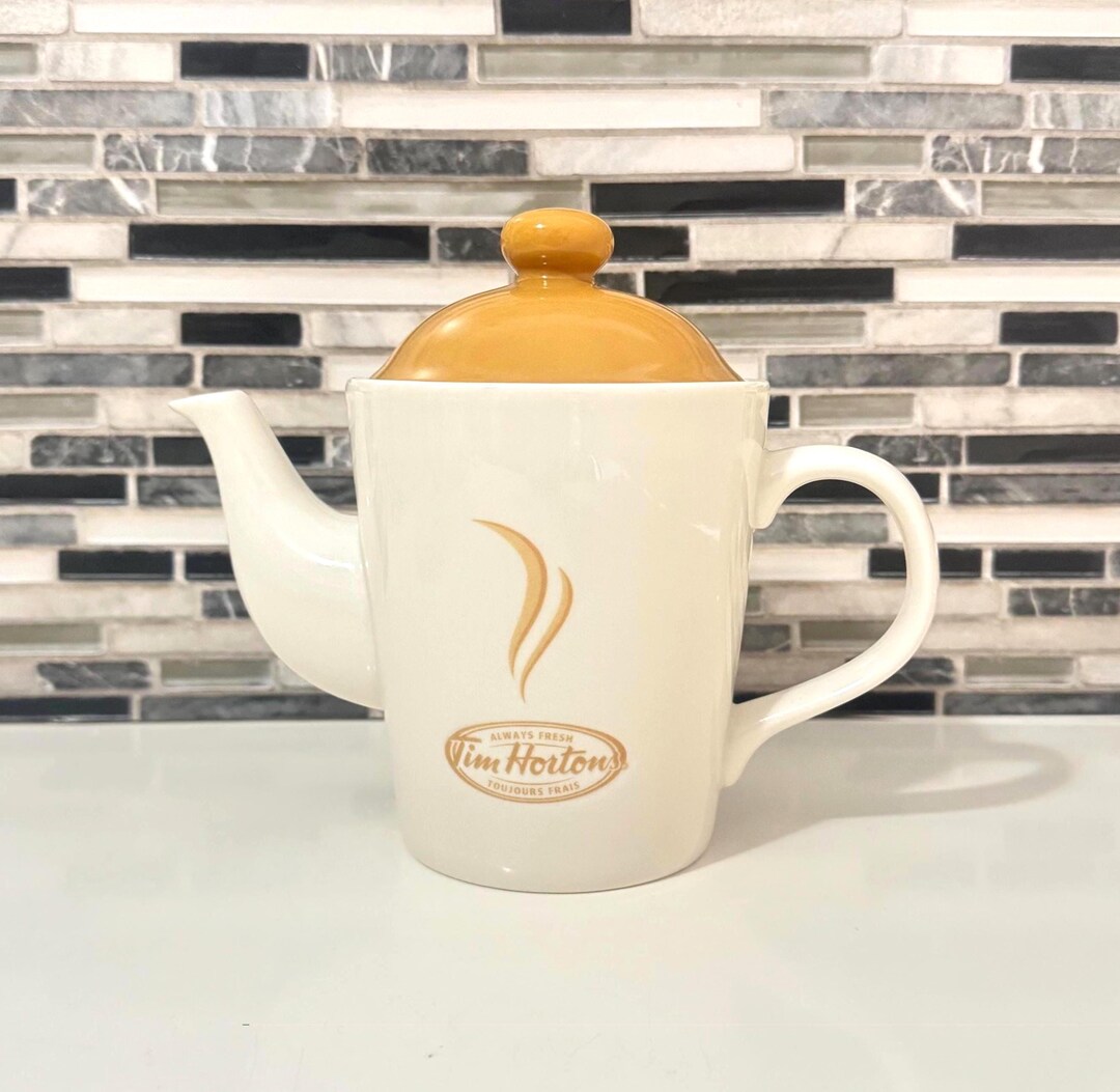 Tim Hortons Teapot: 2006 Limited Edition Retro Coffee Cup Design - Etsy