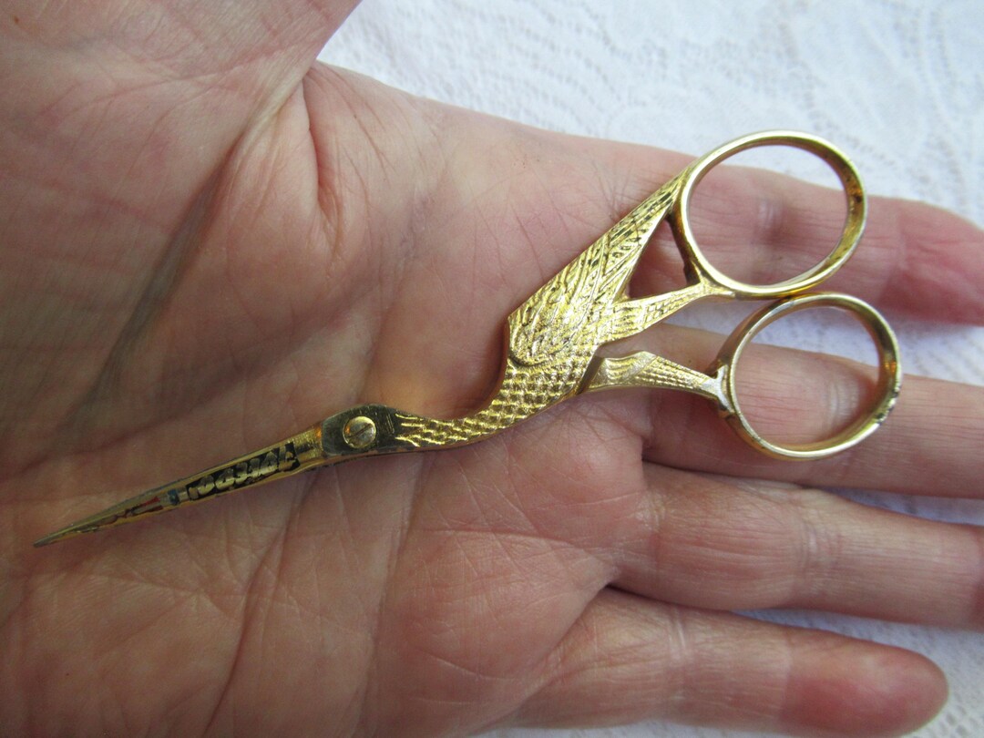 Stork Scissors Marked Toledo. These Are Genuine Vintage Ca 1950s - Etsy