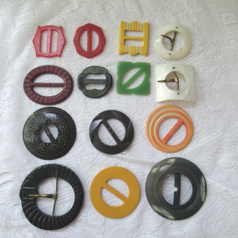 Bakelite Buckles - Etsy