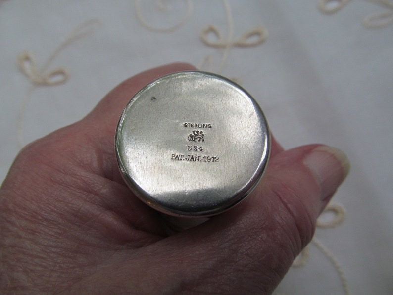 STERLING SILVER ETUI Ca 1912. Whiting Co. Rhode Island. - Etsy