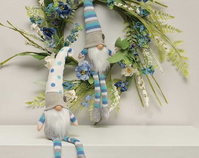 15 Tall Urban Gnome Blue Gnome Modern Gnome - Etsy