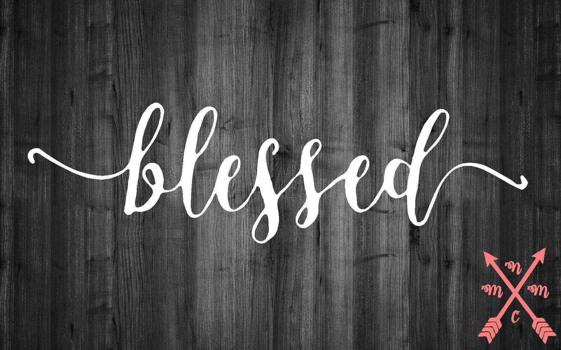 Blessed Church Cross God Vinyl Sticker Decal Sticker Car Truck - Etsy ...