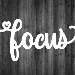 Focus Motivation Humble Vinyl Sticker Decal Sticker Car Truck Yeti ...