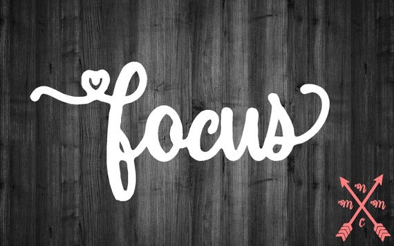 Focus Motivation Humble Vinyl Sticker Decal Sticker Car Truck | Etsy