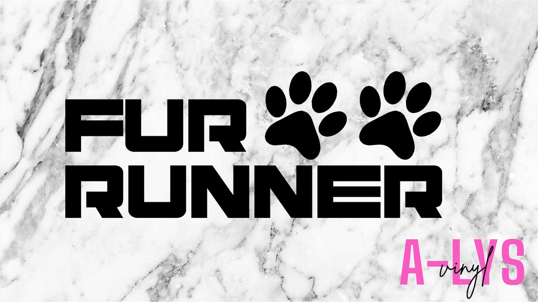 Fur Runner Toyota 4runner Pet Dog Mom TRD Vinyl Sticker Decal Car Truck ...