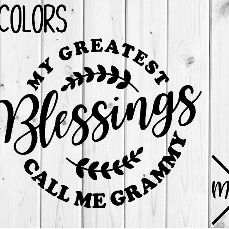 Blessing Decal - Etsy