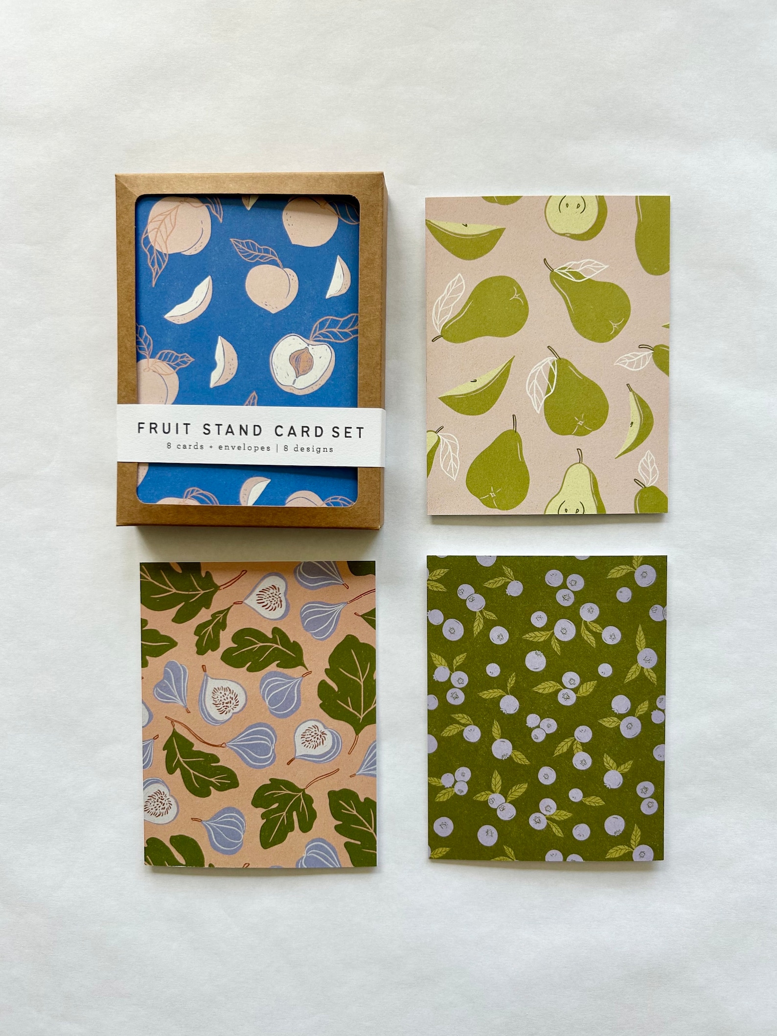 FRUIT STAND Assorted Card Set - Etsy