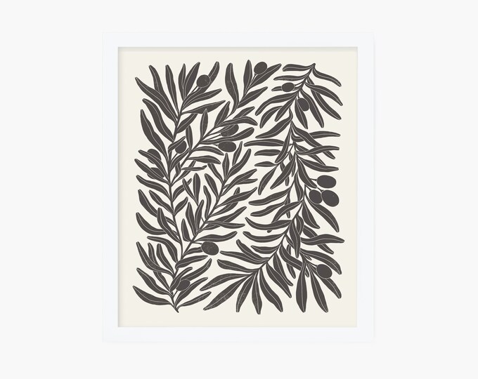 OLIVE BRANCHES Art Print - Etsy