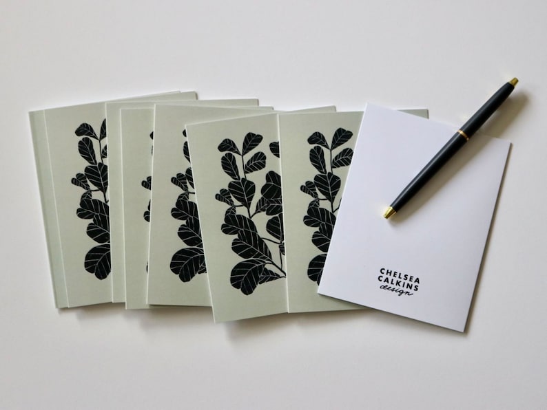 FIDDLE FIG Boxed Card Set - Etsy