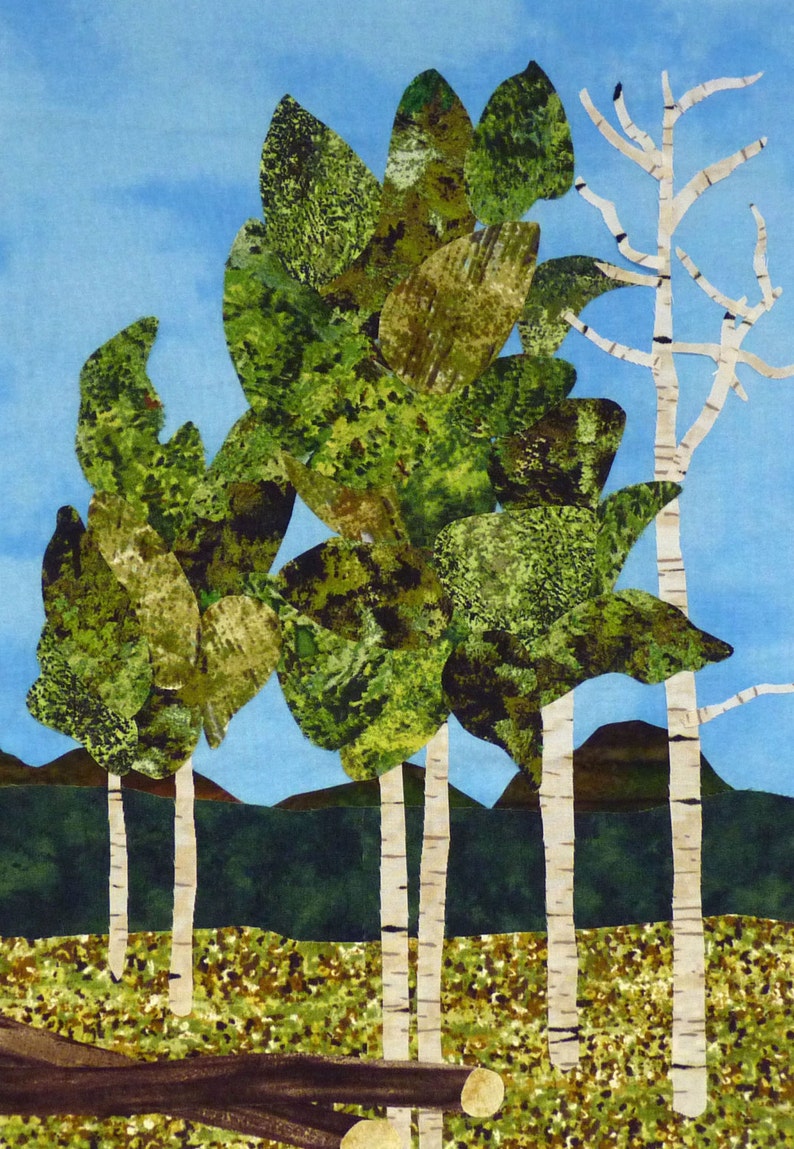 Aspen Trees Quilt Pattern - Etsy