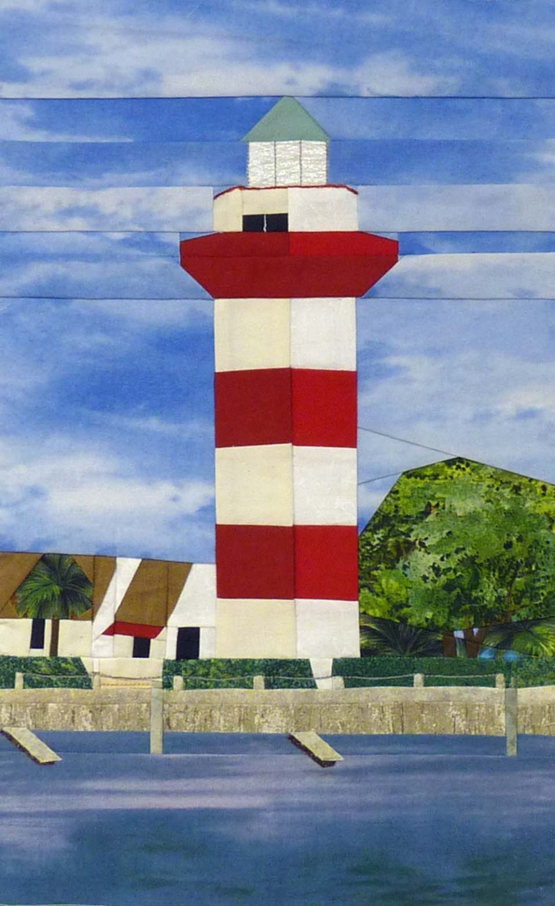 Harbour Town, SC Lighthouse Quilt Pattern - Etsy