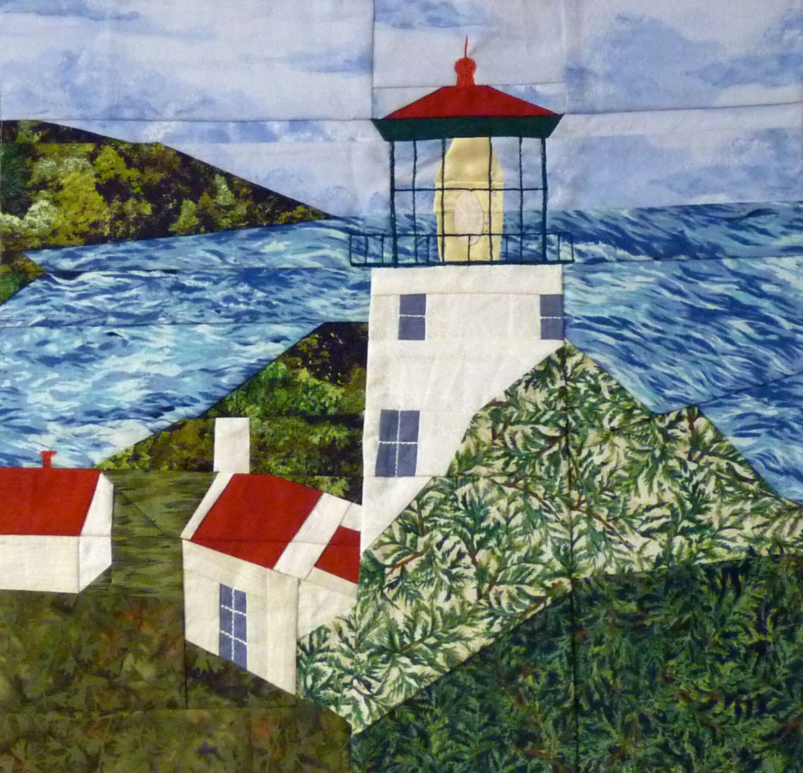 Heceta Head, OR Lighthouse Quilt Pattern - Etsy