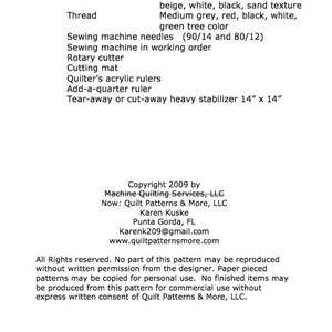 Whitefish Point, MI Lighthouse Quilt Pattern - Etsy