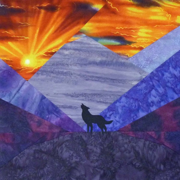 Sunset Quilt Pattern - Etsy