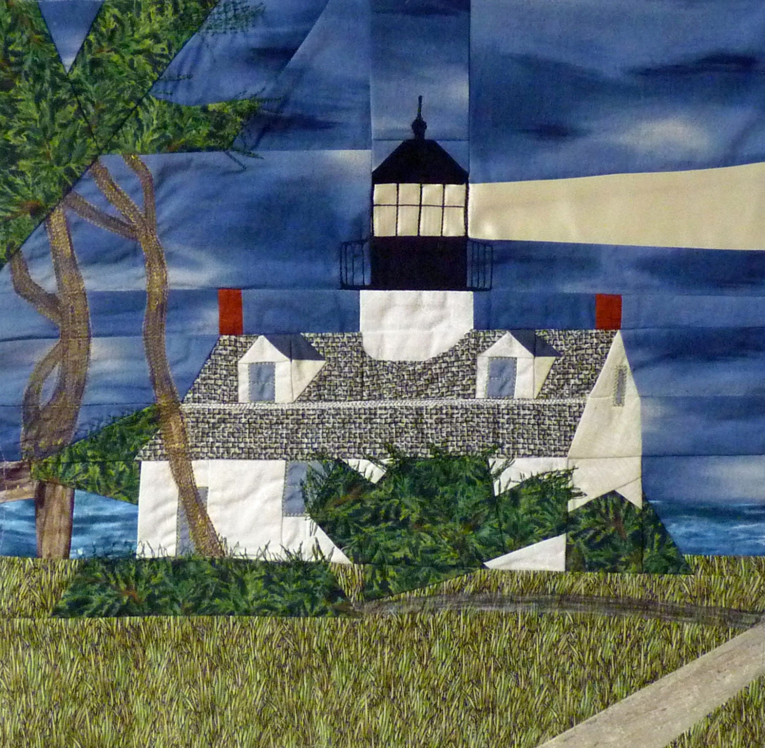 Point Pinos, CA Lighthouse Quilt Pattern - Etsy