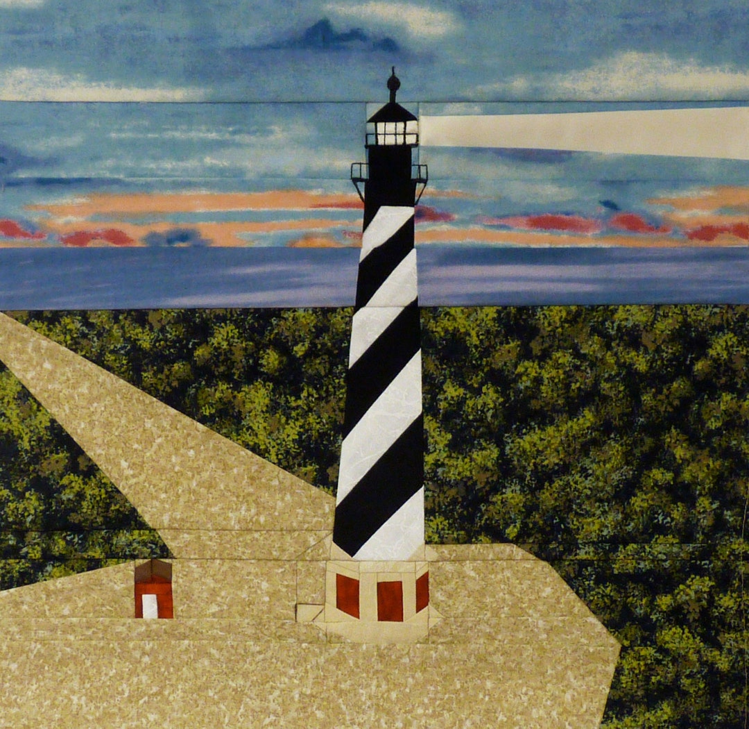 Cape Hatteras, NC Lighthouse Quilt Pattern - Etsy